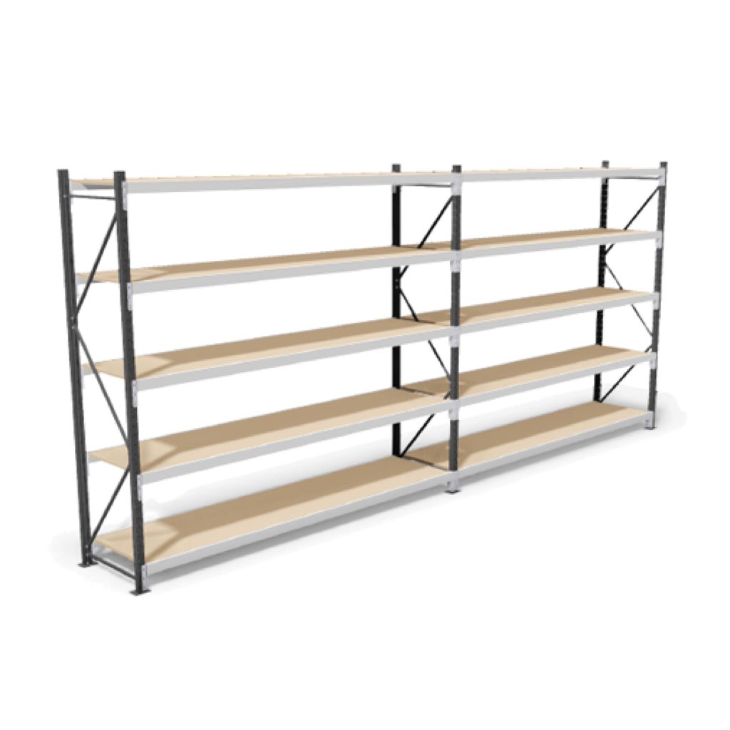 Wall mounted Steel Shelving - CEMAC INTERIORS