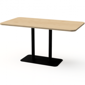 Double Stem Table - CEMAC INTERIORS