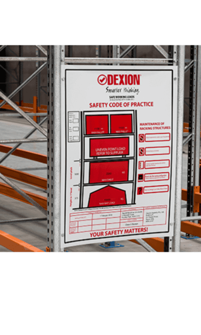 Safe Working Load Sign - CEMAC INTERIORS
