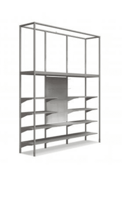 Retail High Bay Shelving - CEMAC INTERIORS